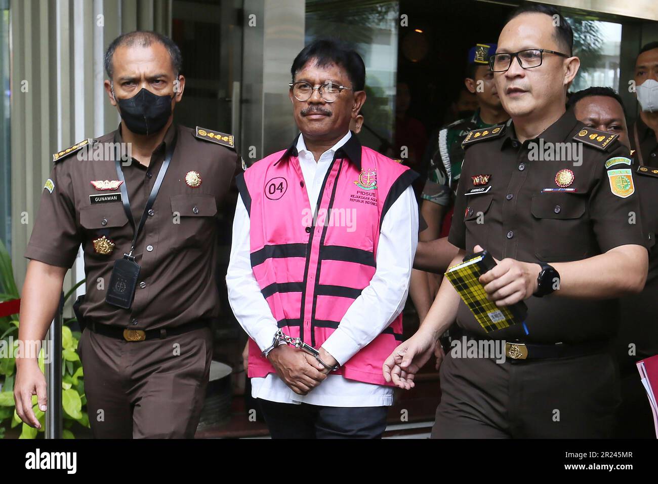 Indonesian Communication and Information Minister Johnny G. Plate ...