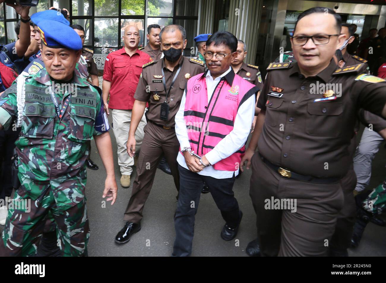 Indonesian Communication and Information Minister Johnny G. Plate ...