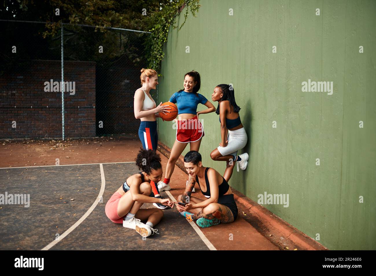 We never run out of things to say. a diverse group of sportswomen ...