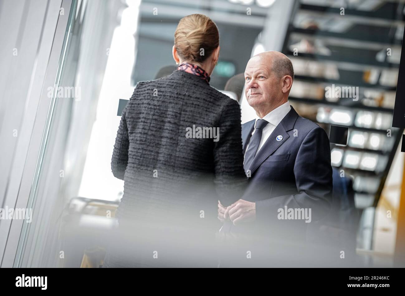 Reykjavik, Iceland. 17th May, 2023. German Chancellor Olaf Scholz (SPD ...