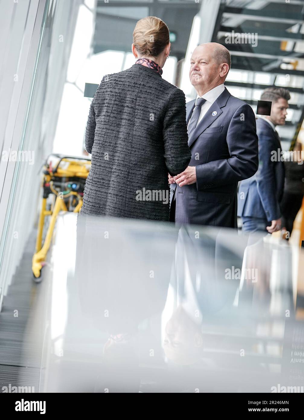 Reykjavik, Iceland. 17th May, 2023. German Chancellor Olaf Scholz (SPD ...