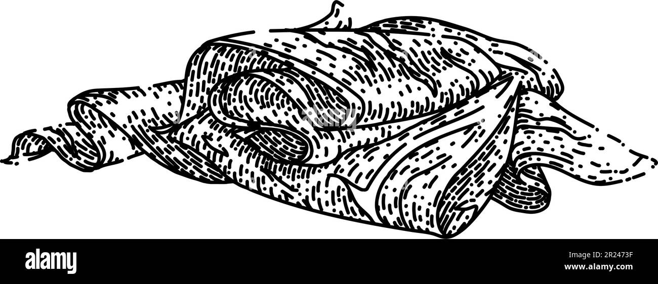 spanish ham meat sketch hand drawn vector Stock Vector Image & Art - Alamy