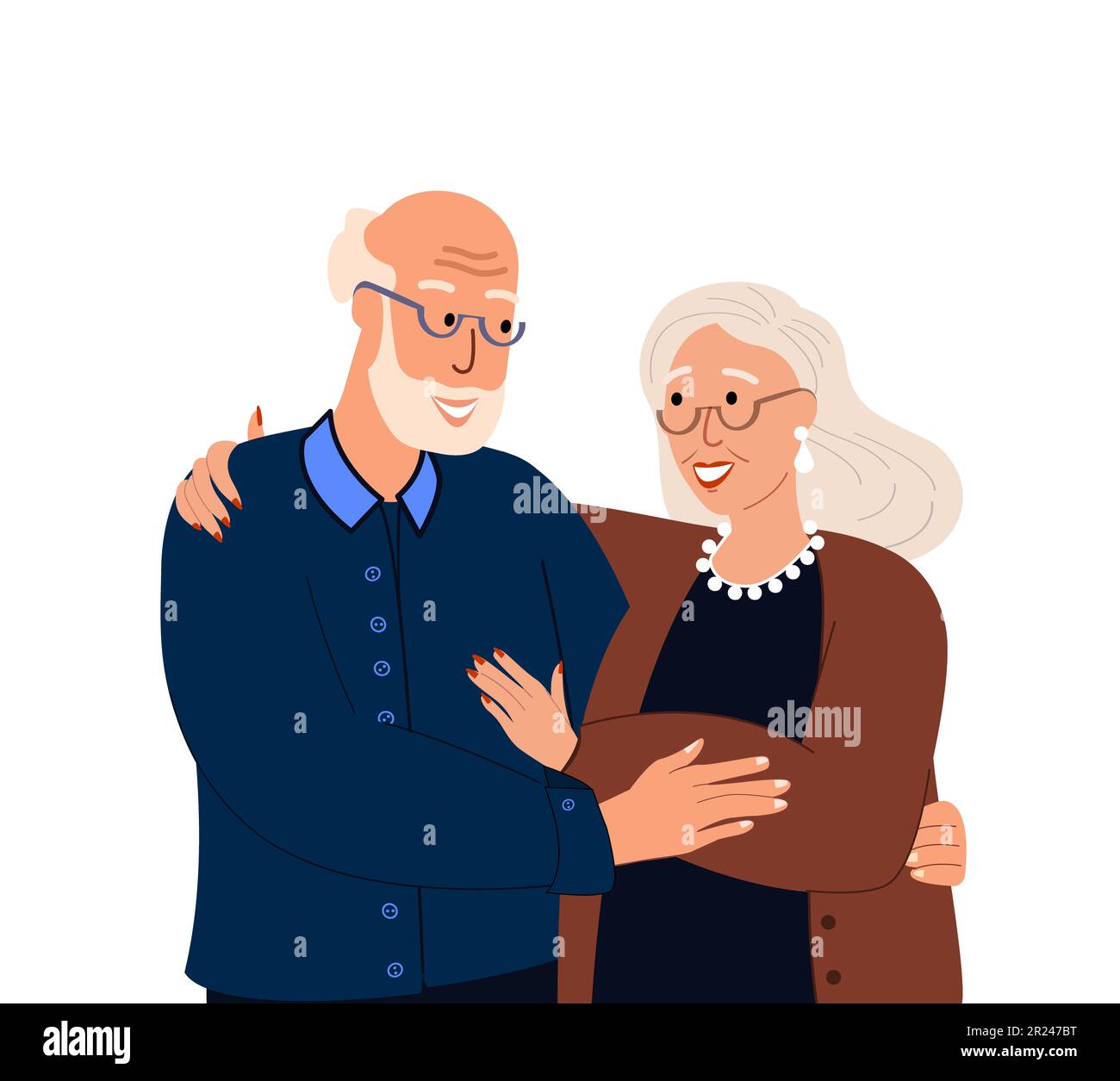 Senior old grandparents pensioners hi-res stock photography and images ...