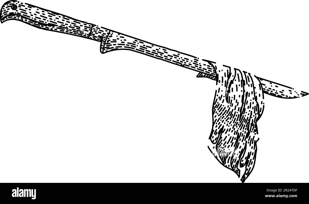 slice ham meat sketch hand drawn vector Stock Vector Image & Art - Alamy