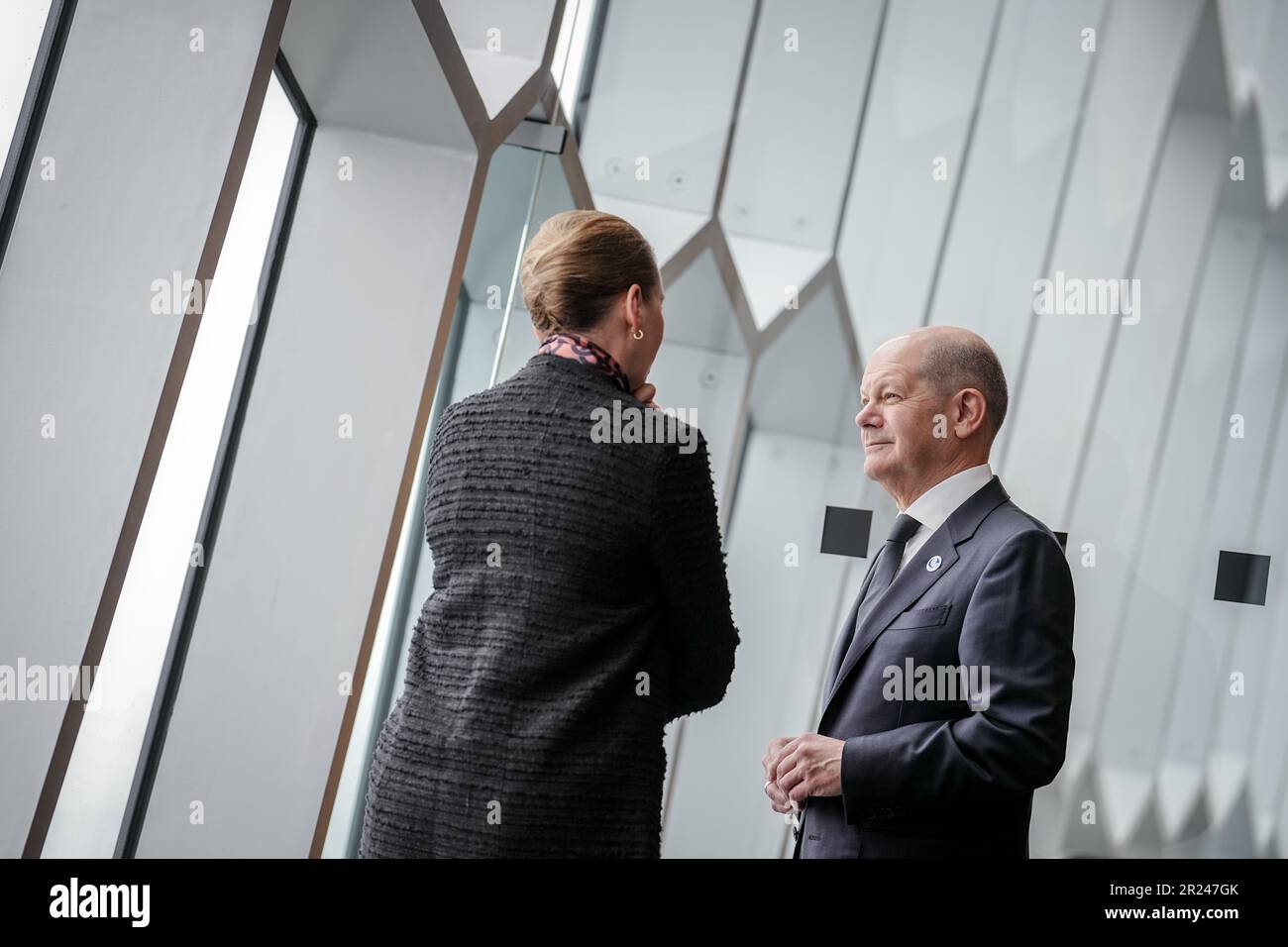 Reykjavik, Iceland. 17th May, 2023. German Chancellor Olaf Scholz (SPD ...