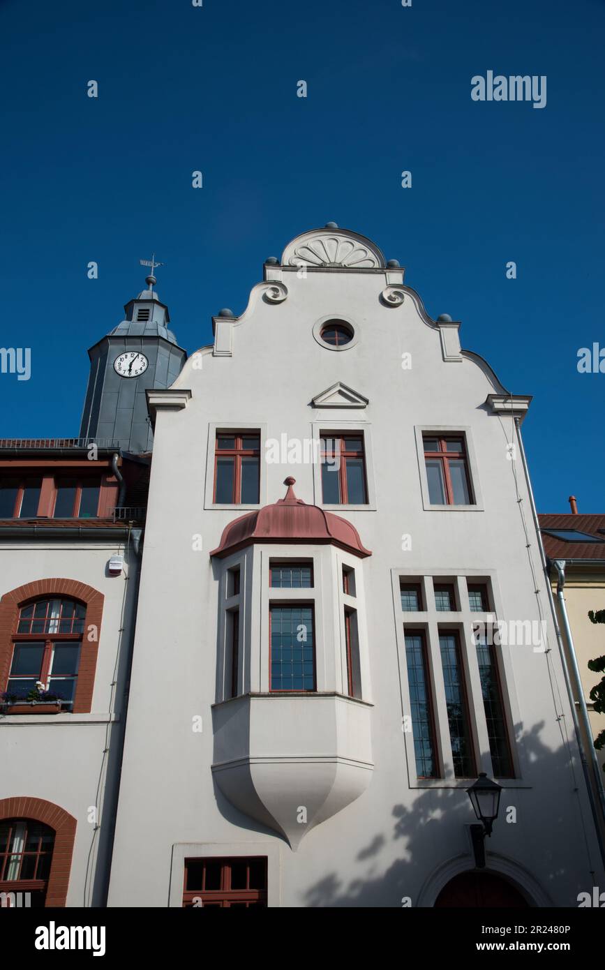 town hall in Ketzin in Germany's Havelland district which is some ...