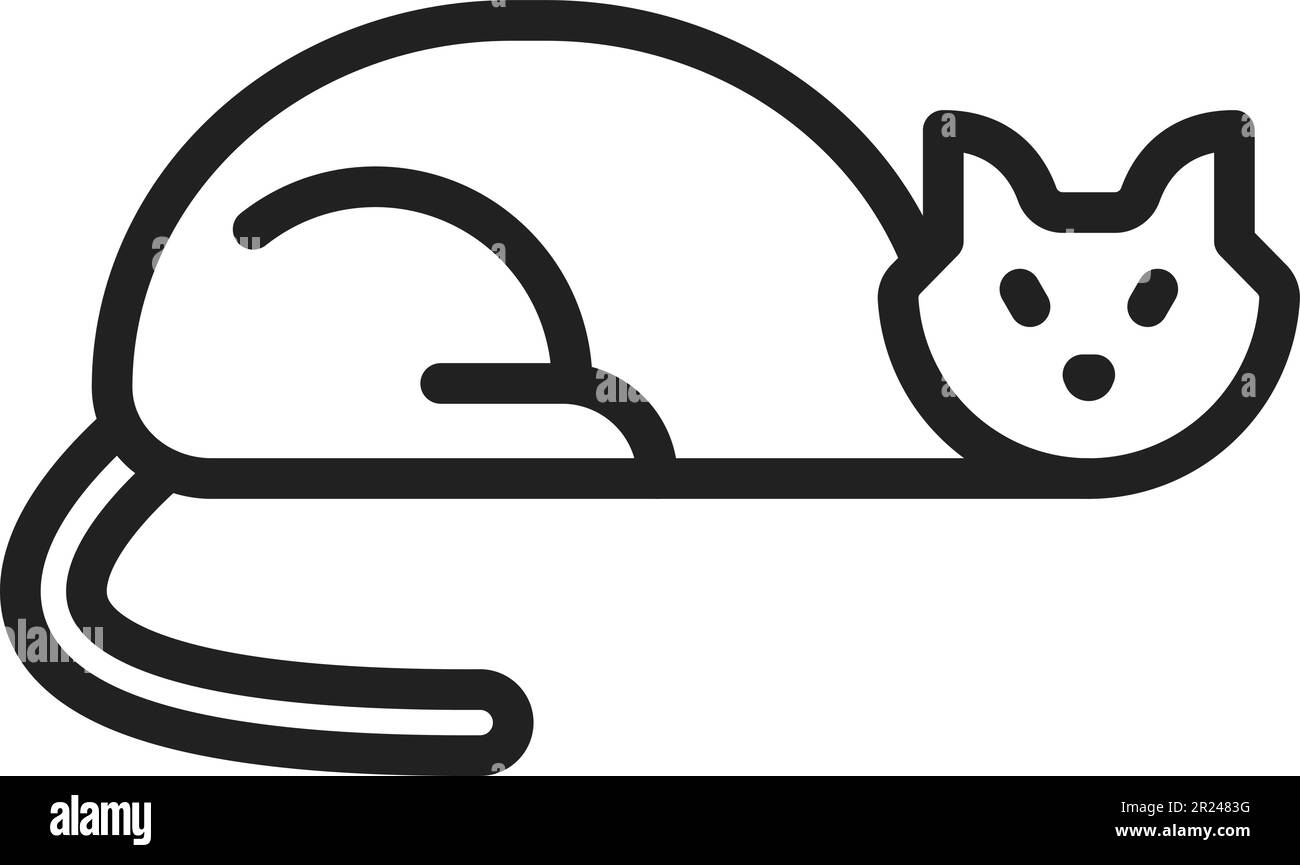 Cat icon vector image Stock Vector Image & Art - Alamy