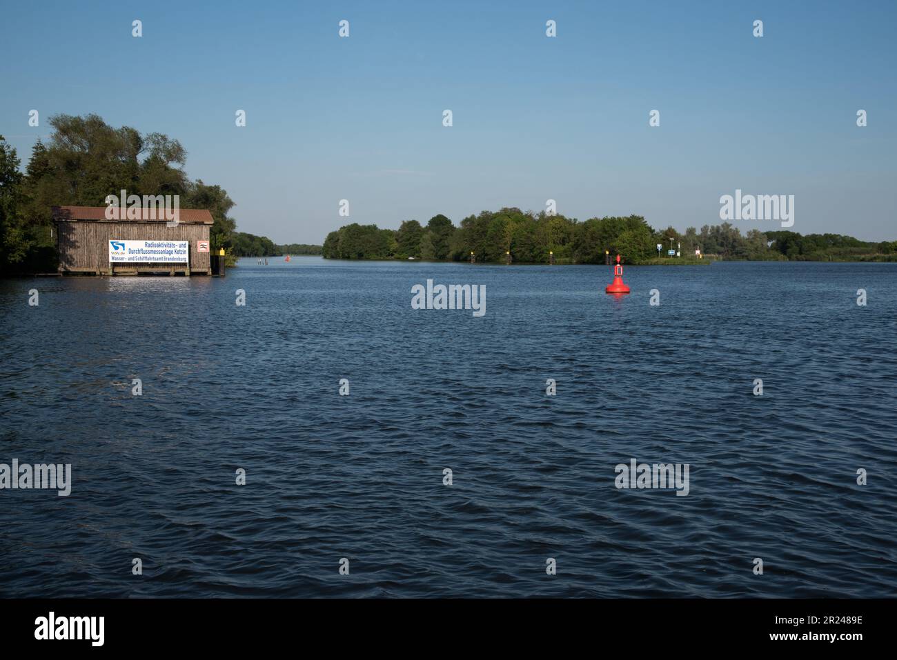 The radioactivity and flow measuring system of the Wasserstrassen- und ...