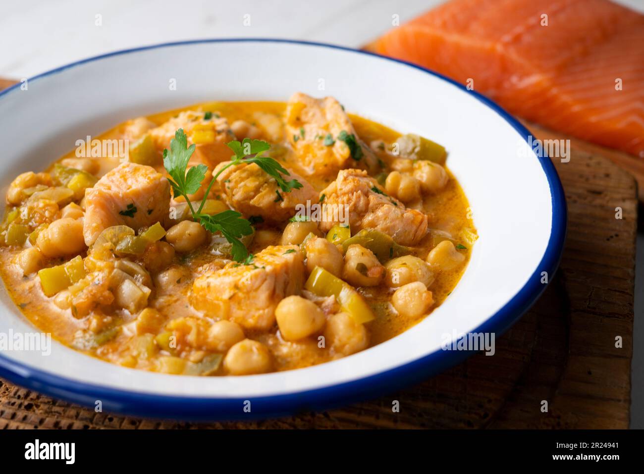 Indian salmon cooking hi-res stock photography and images - Alamy