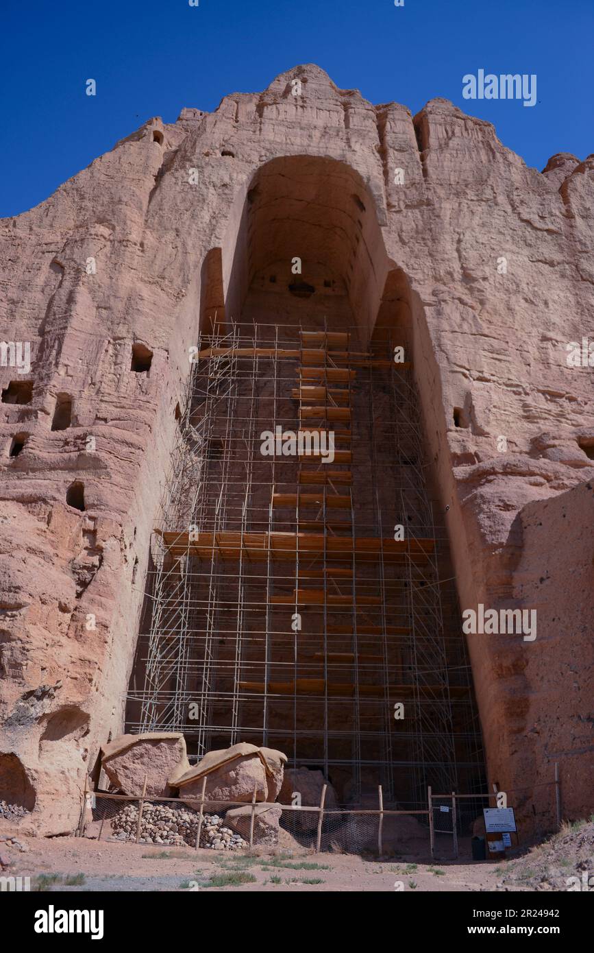 Buddahs of Bamyan in central Afghanistan Stock Photo - Alamy