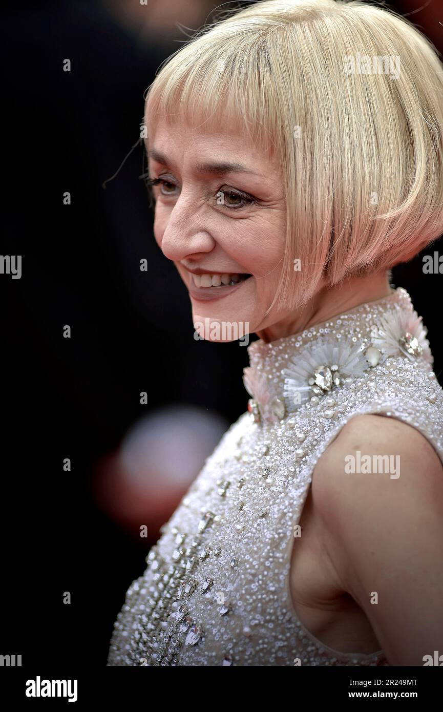 Cannes, France. 16th May, 2023. CANNES, FRANCE - MAY 16:Maria de ...