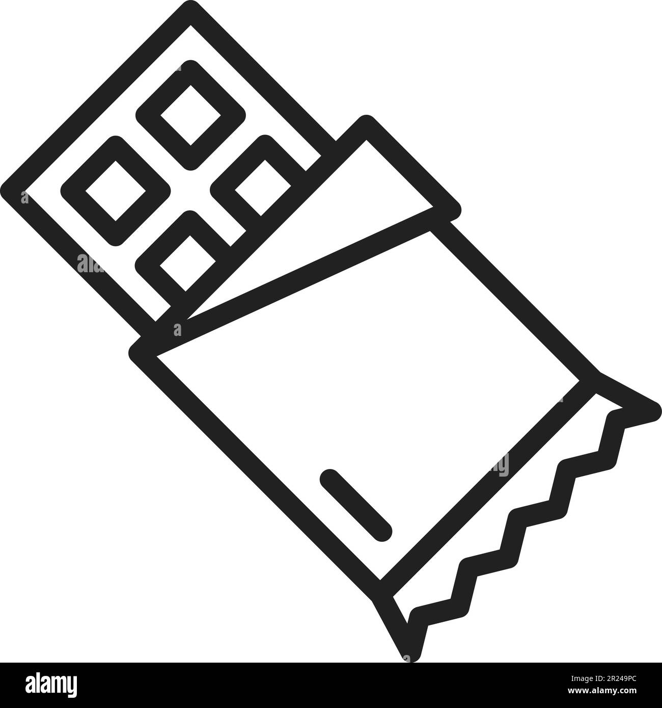 Isolated chocolate chip cookie Black and White Stock Photos & Images ...