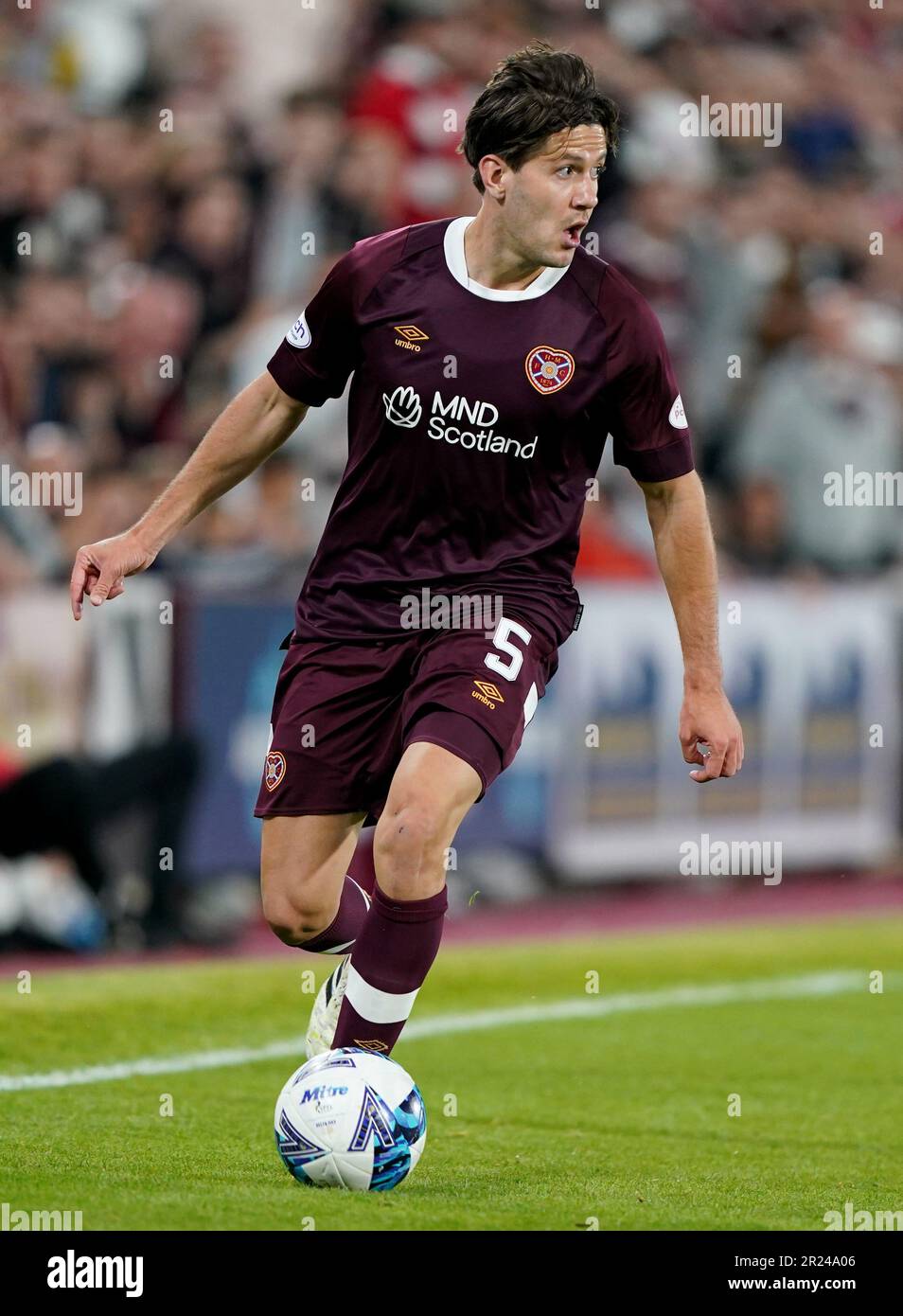 File photo dated 25-08-2022 of Heart of Midlothian?s Peter Haring who ...
