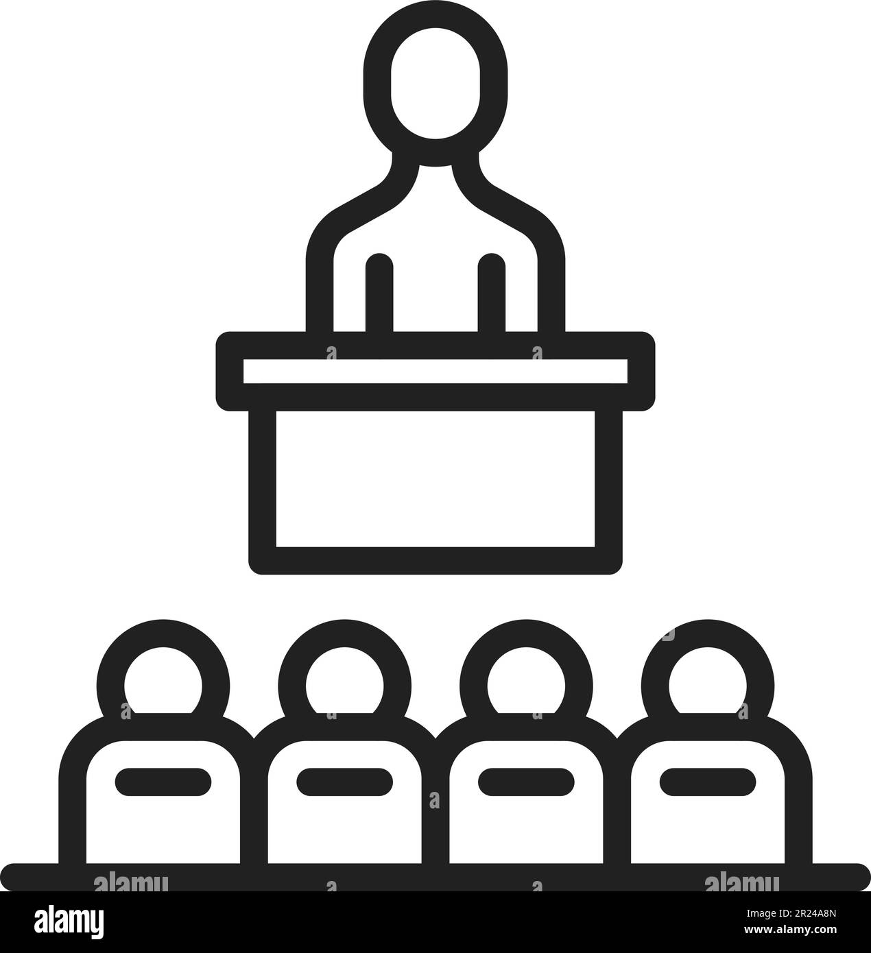 Coaching icon vector image Stock Vector Image & Art - Alamy