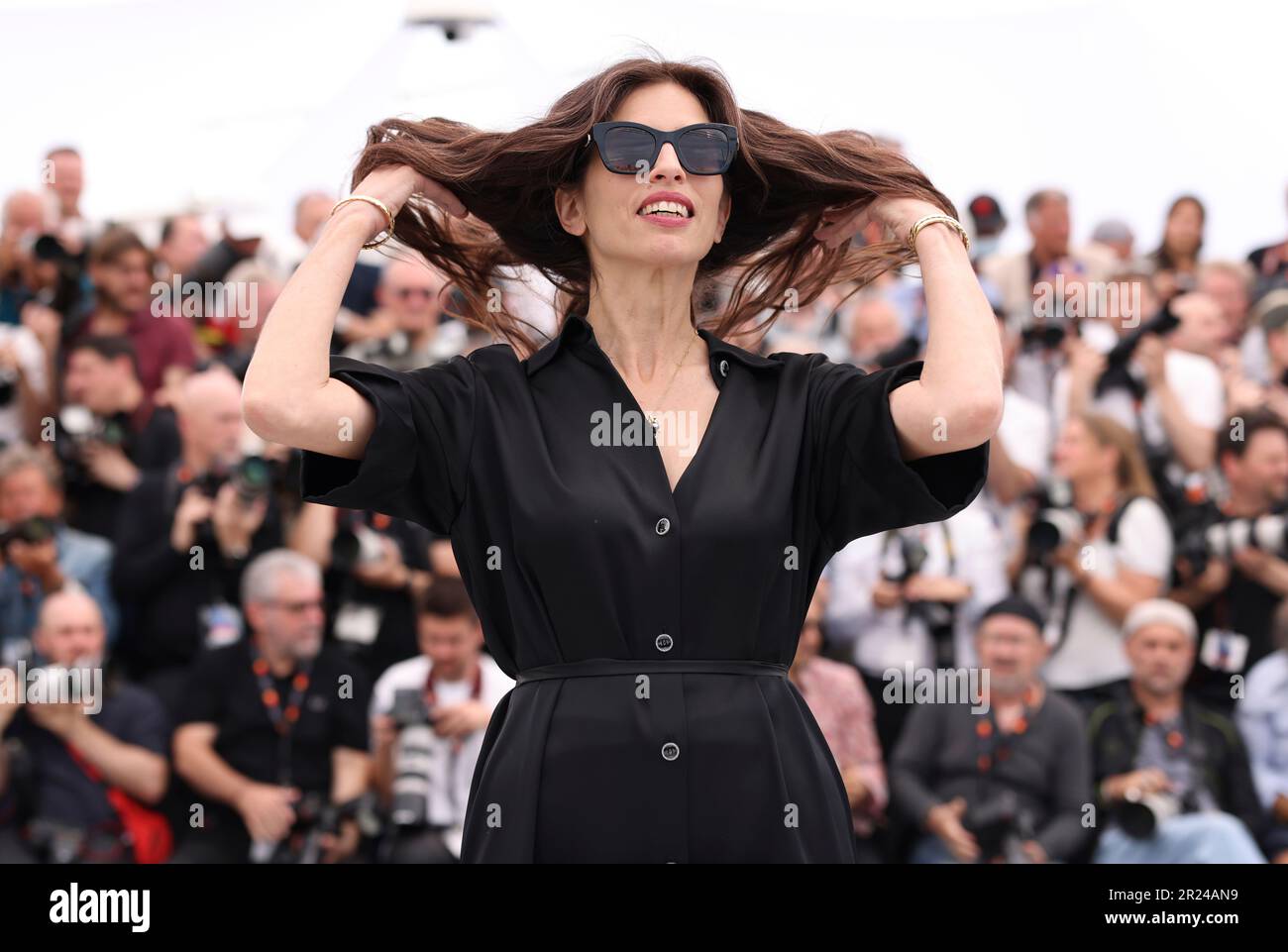 Director Maiwenn poses for photographers at the photo call for the film ...