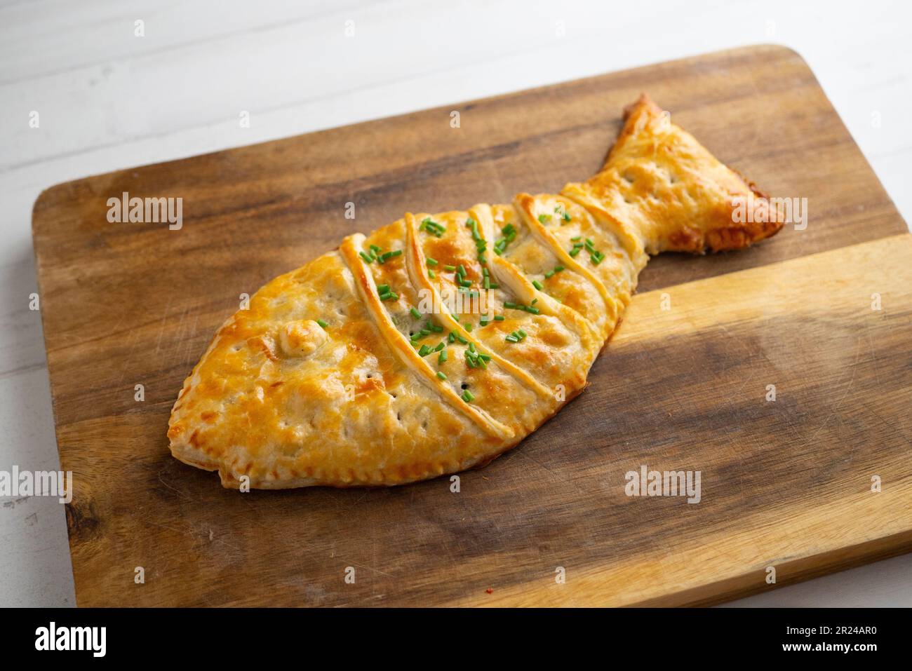 Black plate tasty stuffed fish hi-res stock photography and images - Alamy