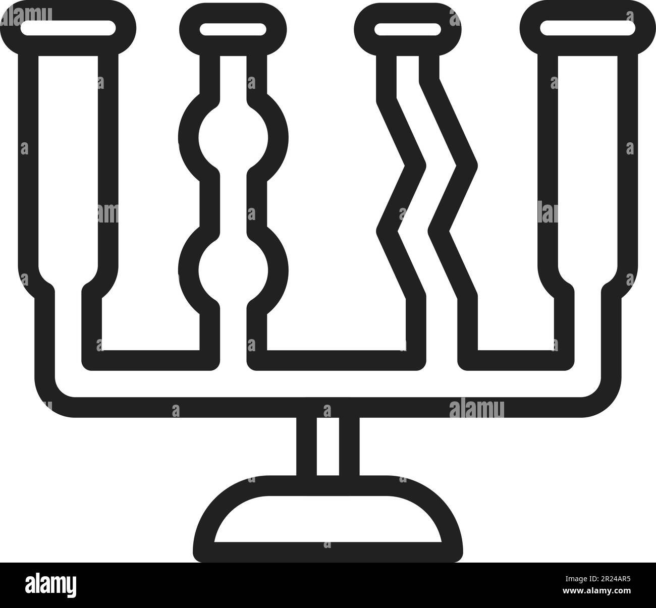 Communicating Vessels icon vector image. Suitable for mobile ...