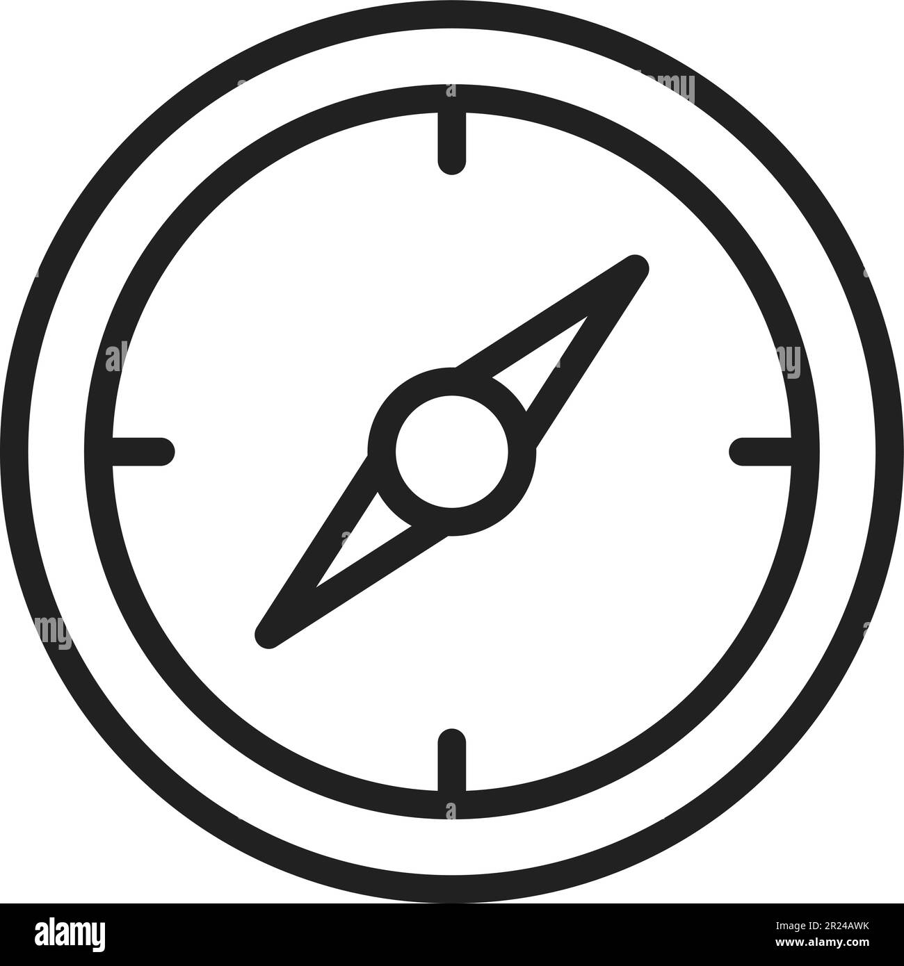 Compass Icon Vector Image Suitable For Mobile Application Web Application And Print Media Stock