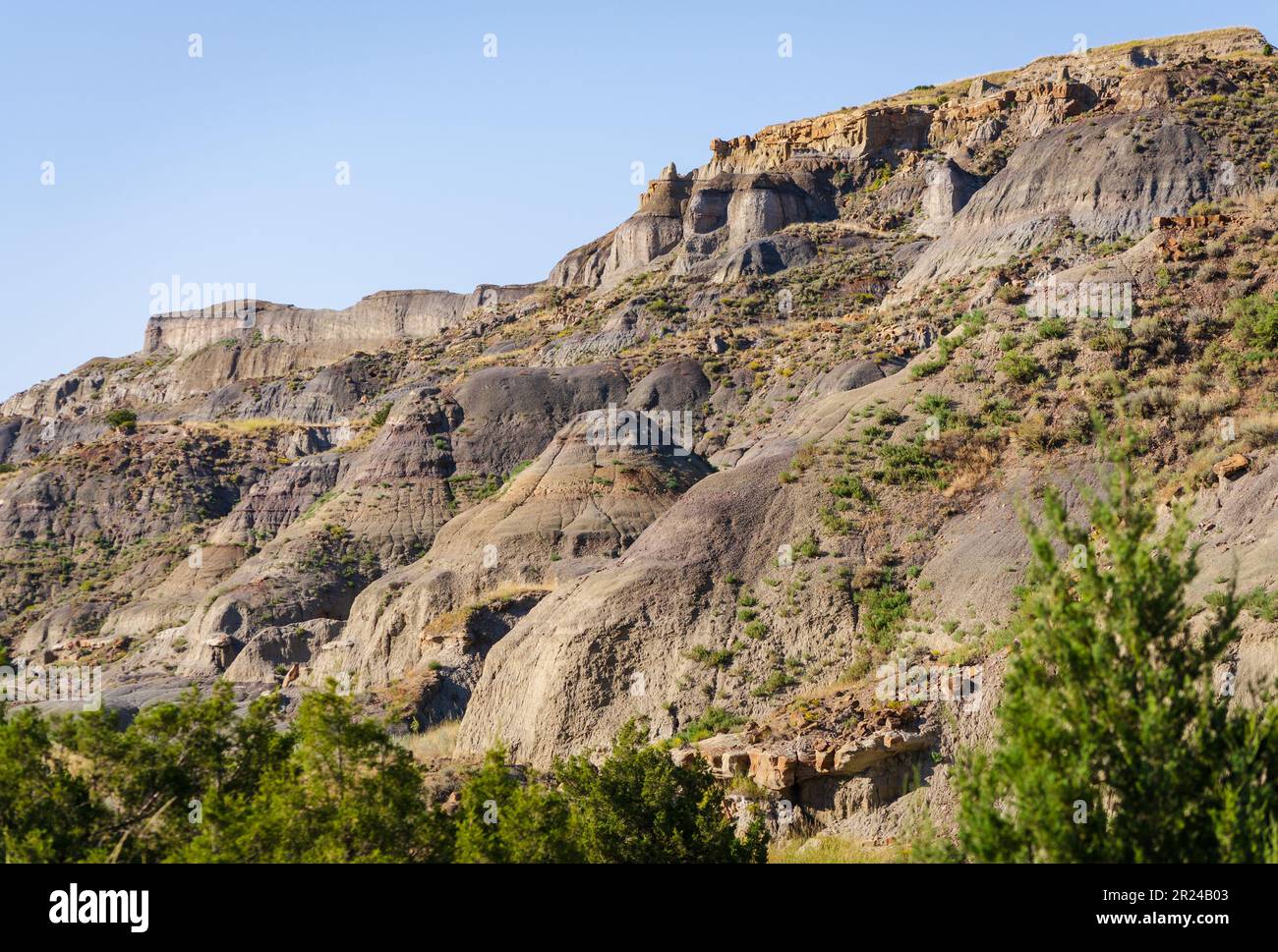 Makoshika State Park, Montana's Largest State Park Stock Photo - Alamy