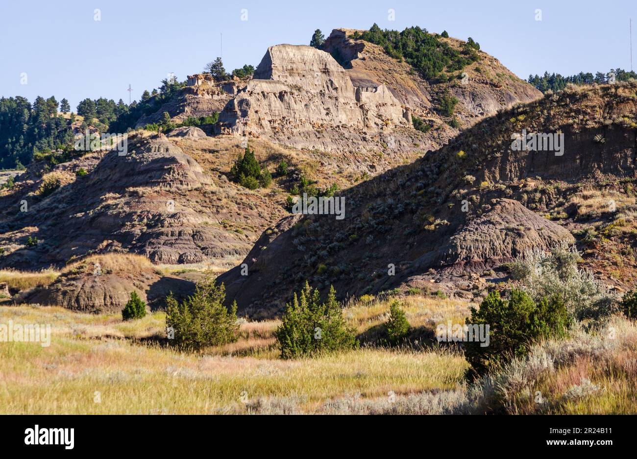 Makoshika State Park, Montana's Largest State Park Stock Photo - Alamy