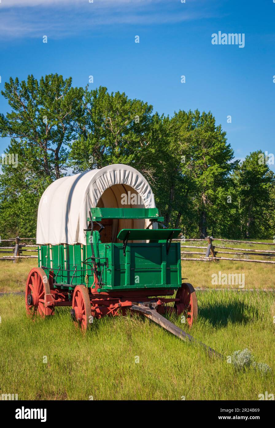 Grant-Kohrs Ranch National Historic Site in Montana Stock Photo - Alamy
