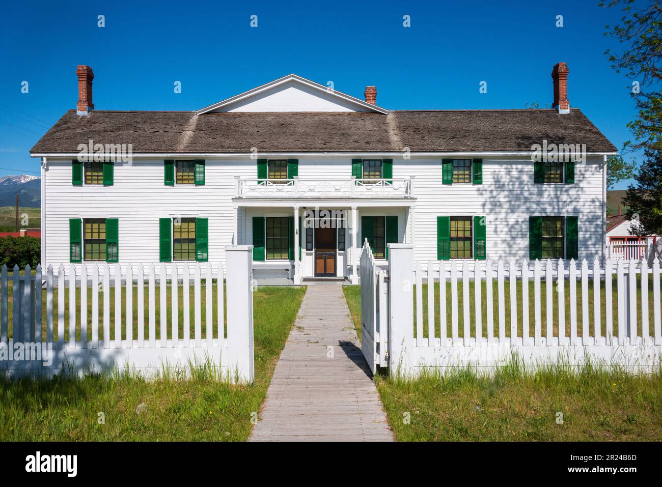 Grant-Kohrs Ranch National Historic Site in Montana Stock Photo - Alamy