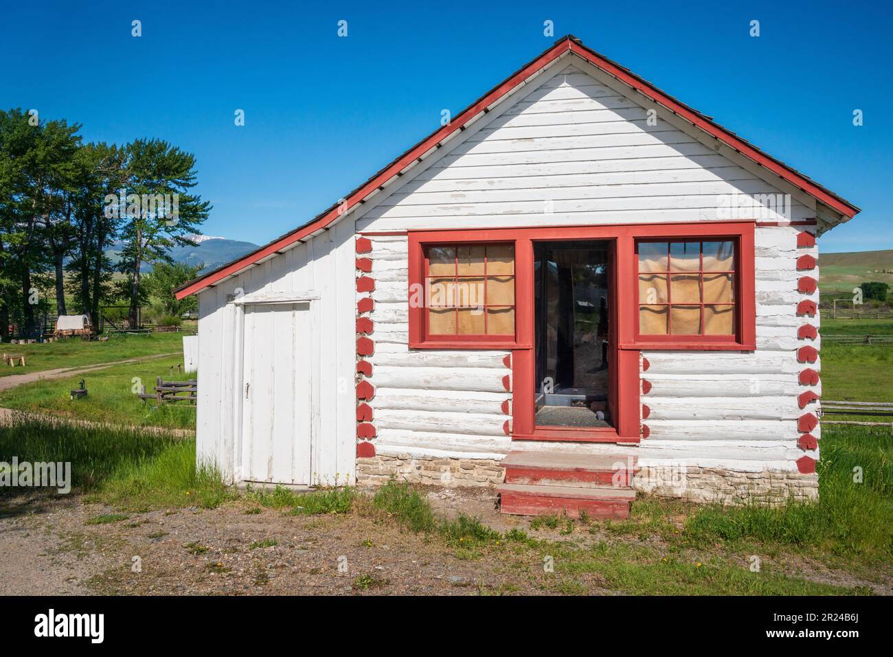 Grant-Kohrs Ranch National Historic Site in Montana Stock Photo - Alamy