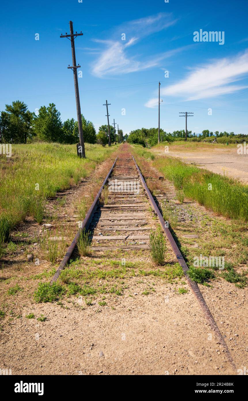 Grant-Kohrs Ranch National Historic Site in Montana Stock Photo - Alamy