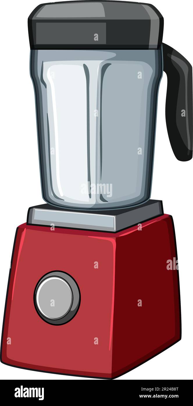 juice blender kitchen cartoon vector illustration Stock Vector Image ...