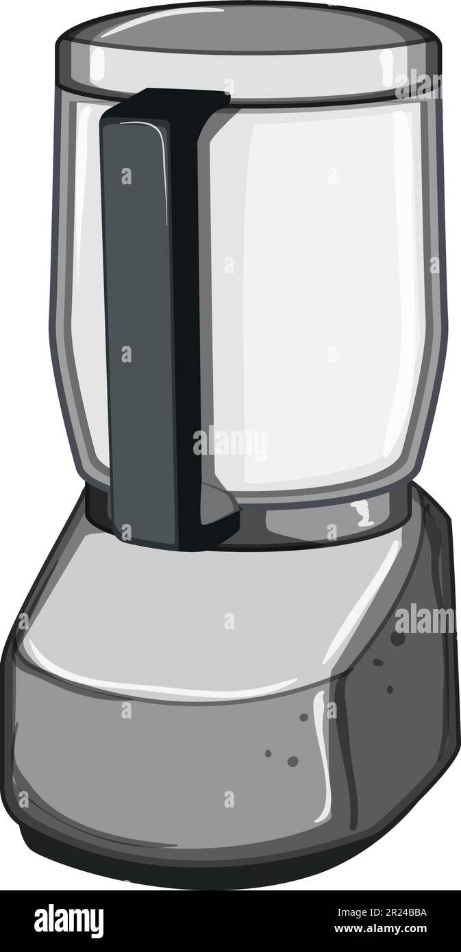 home blender kitchen cartoon vector illustration Stock Vector Image ...