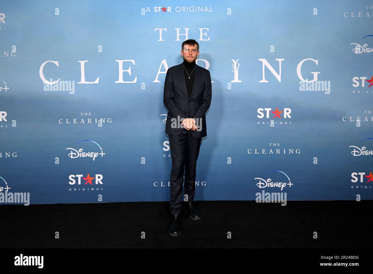 Harry Greenwood poses for a photograph on the red carpet at the ...
