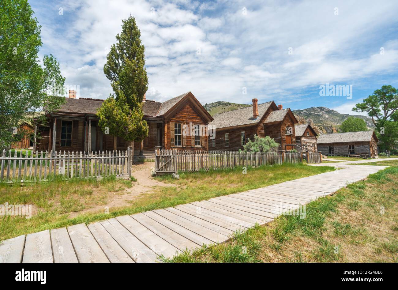 Bannack State Park ghost town in Beaverhead County, Montana Stock Photo ...