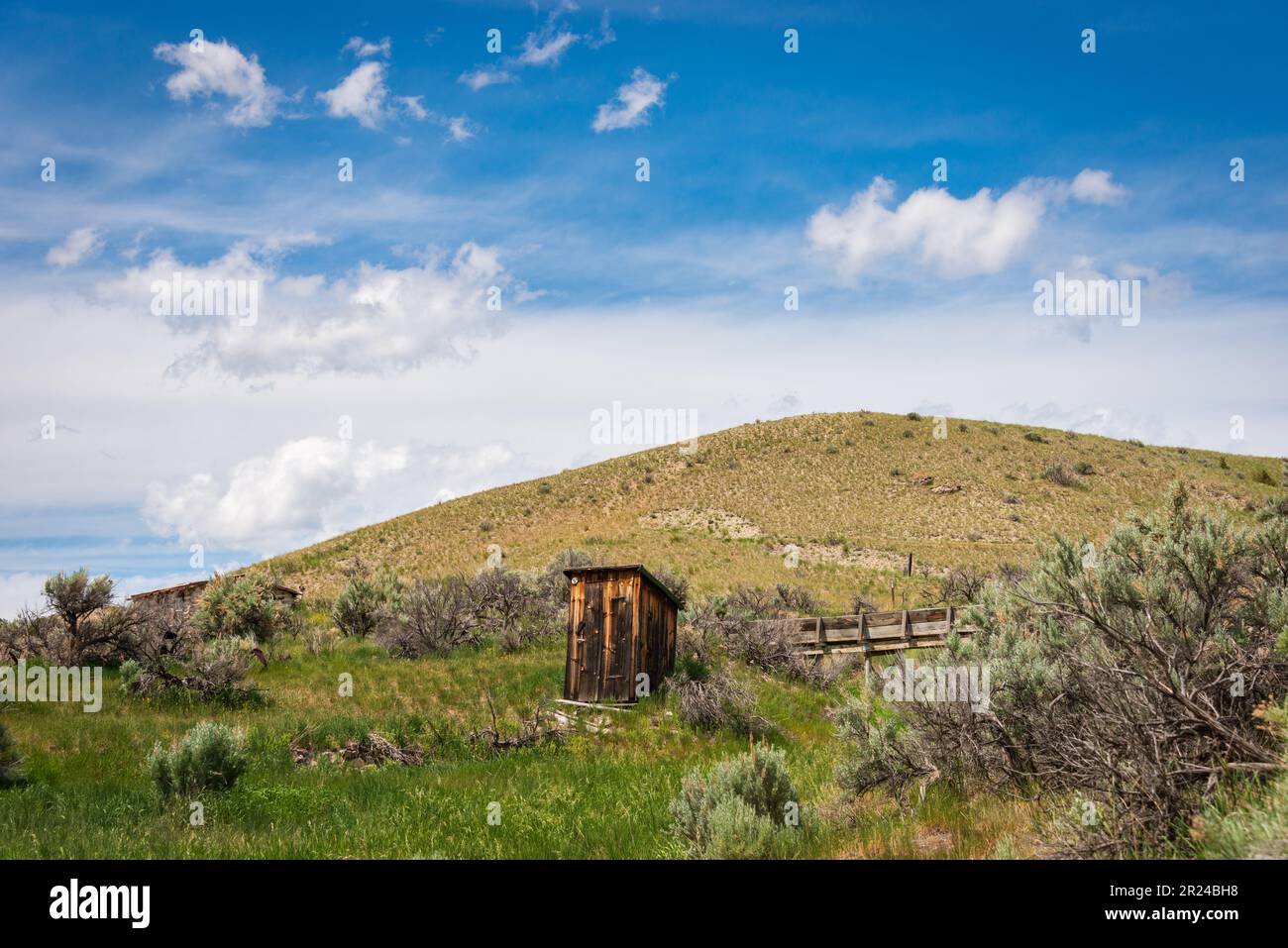 Bannack State Park ghost town in Beaverhead County, Montana Stock Photo ...
