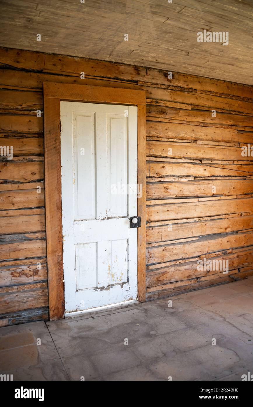 Bannack State Park ghost town in Beaverhead County, Montana Stock Photo ...