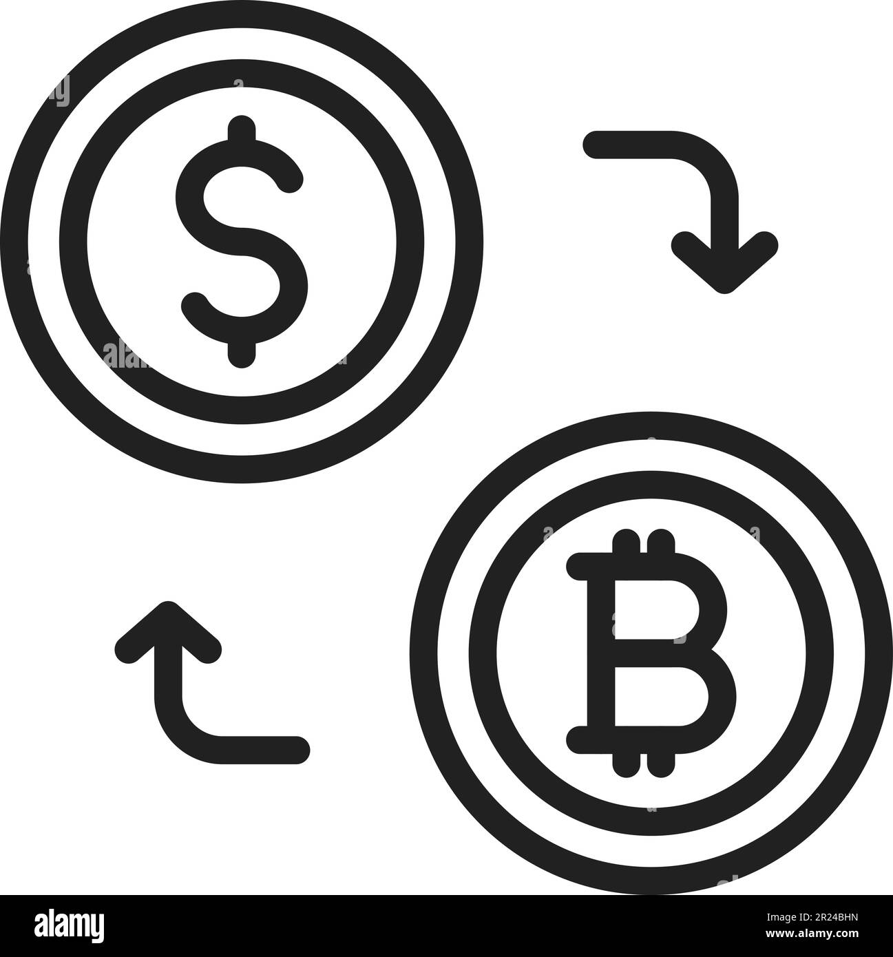 Currency Exchange icon vector image Stock Vector Image & Art - Alamy