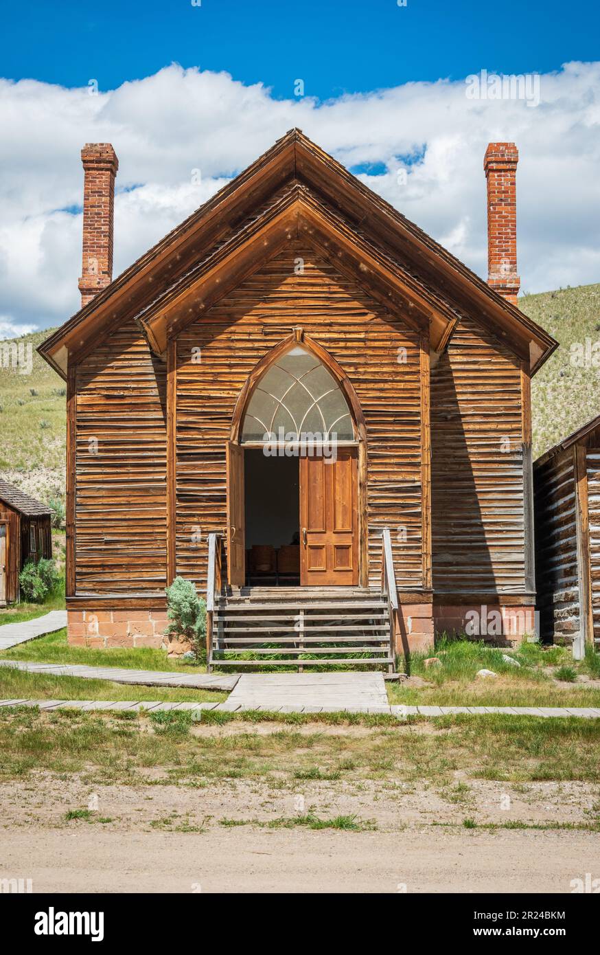 Bannack State Park ghost town in Beaverhead County, Montana Stock Photo ...