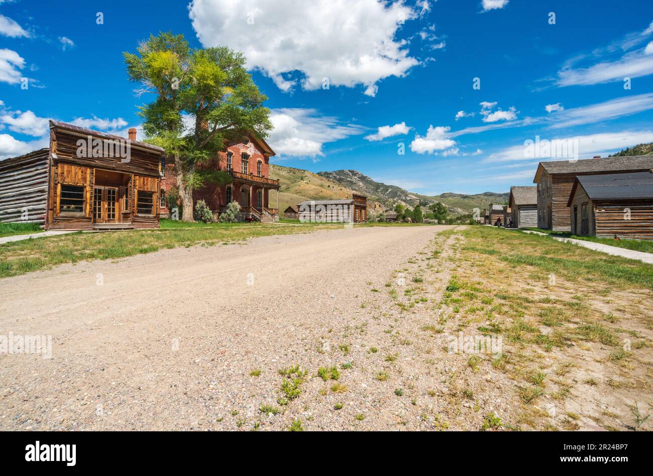 Bannack State Park ghost town in Beaverhead County, Montana Stock Photo ...