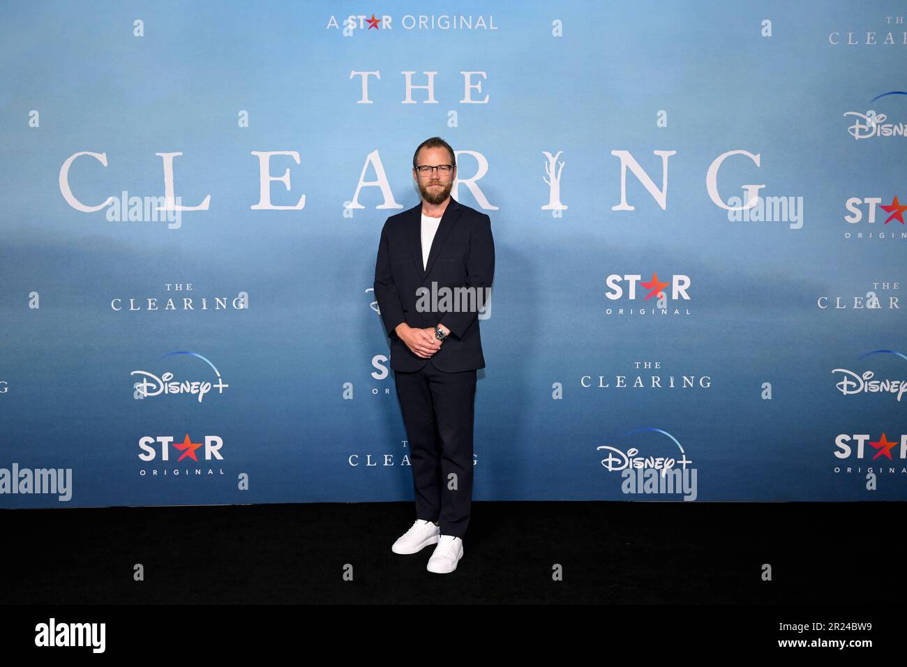 Director Jeffery Walker poses for a photograph on the red carpet at the ...