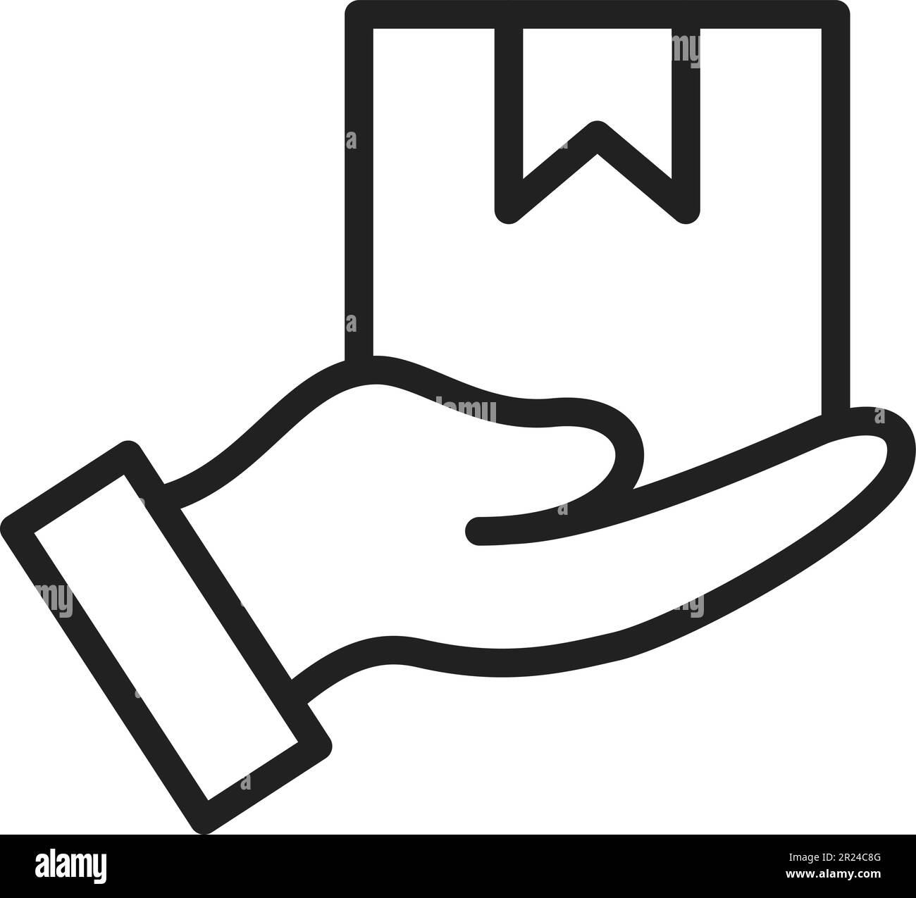 Delivery Courier icon vector image Stock Vector Image & Art - Alamy