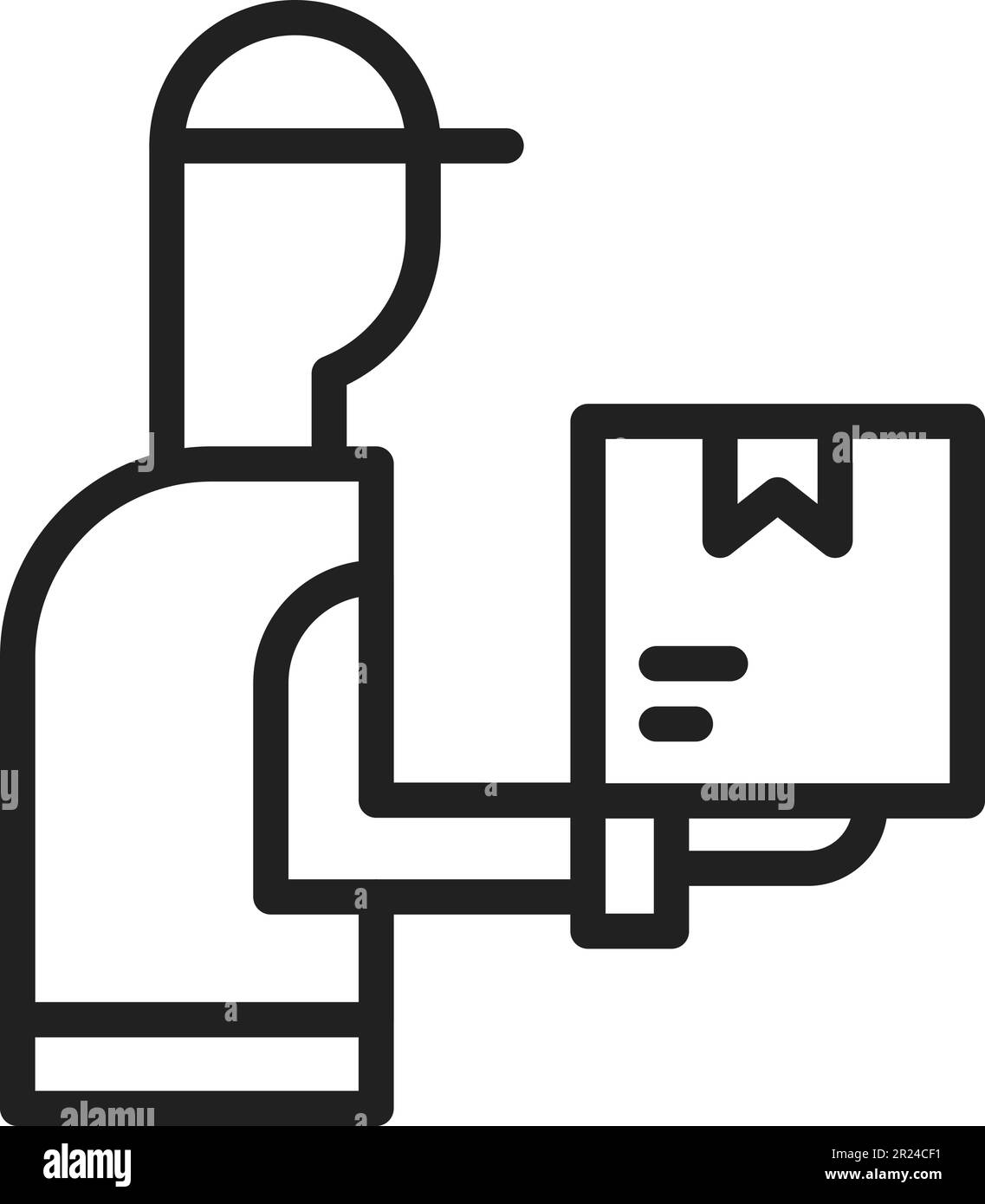 Parcels delivery Black and White Stock Photos & Images - Alamy