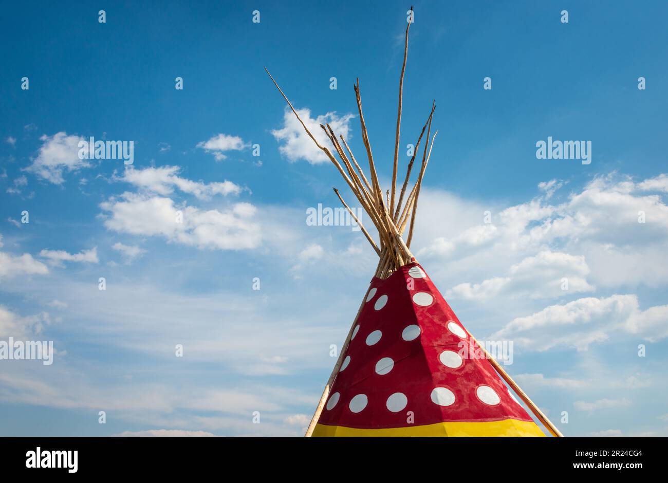 The Painted Native American Teepees Saint Mary Lodge Resort Saint Marys ...