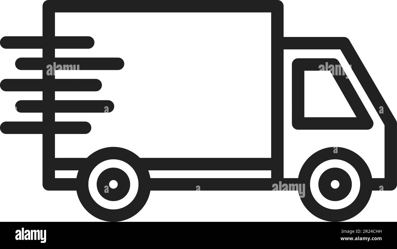 Delivery icon vector image Stock Vector Image & Art - Alamy