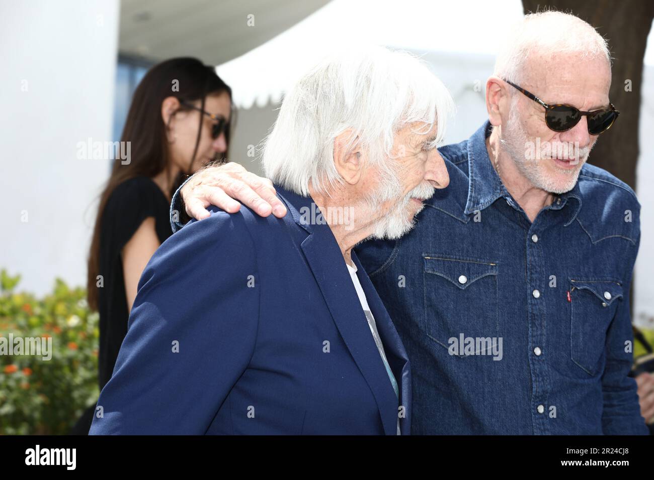 May 17, 2023, Cannes, Cote d'Azur, France: PIERRE RICHARD and PASCAL GREGORY attend the ...