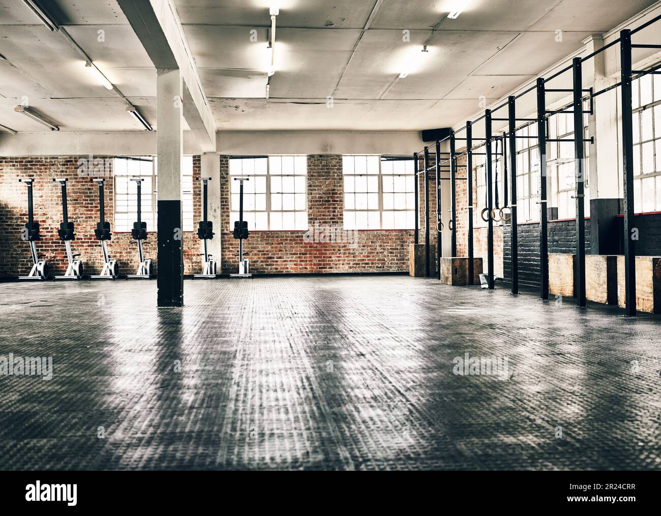 Empty Gym Wallpaper