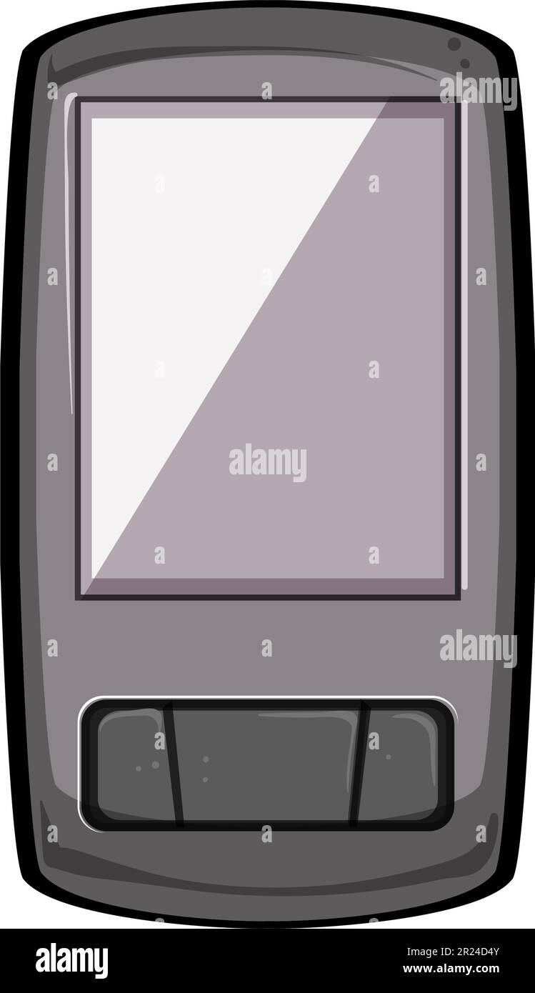 beat heart rate monitor cartoon vector illustration Stock Vector Image ...