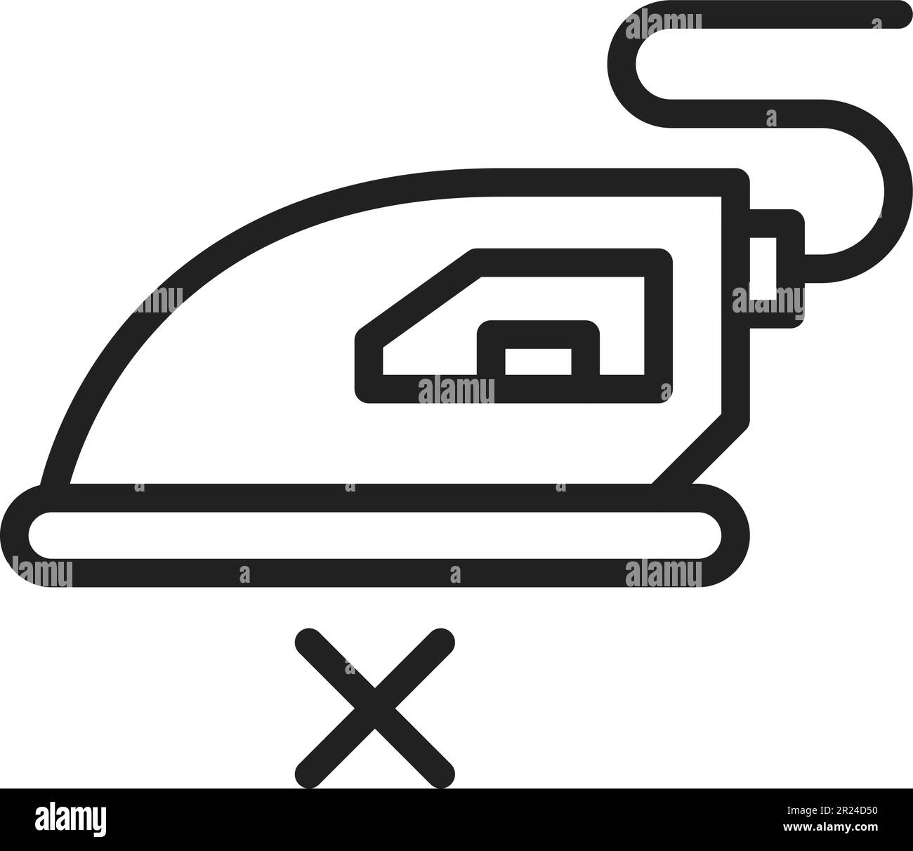 Steam iron illustration Black and White Stock Photos & Images - Alamy