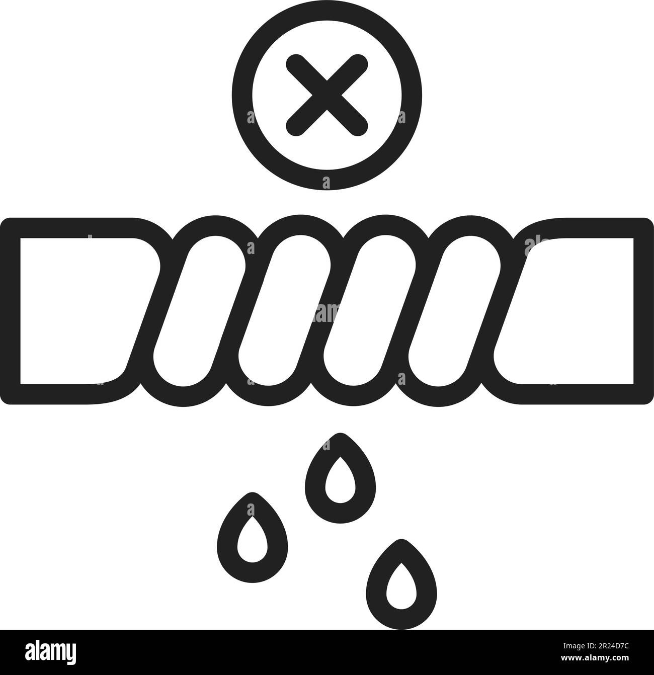 Do Not Wring icon vector image Stock Vector Image & Art - Alamy