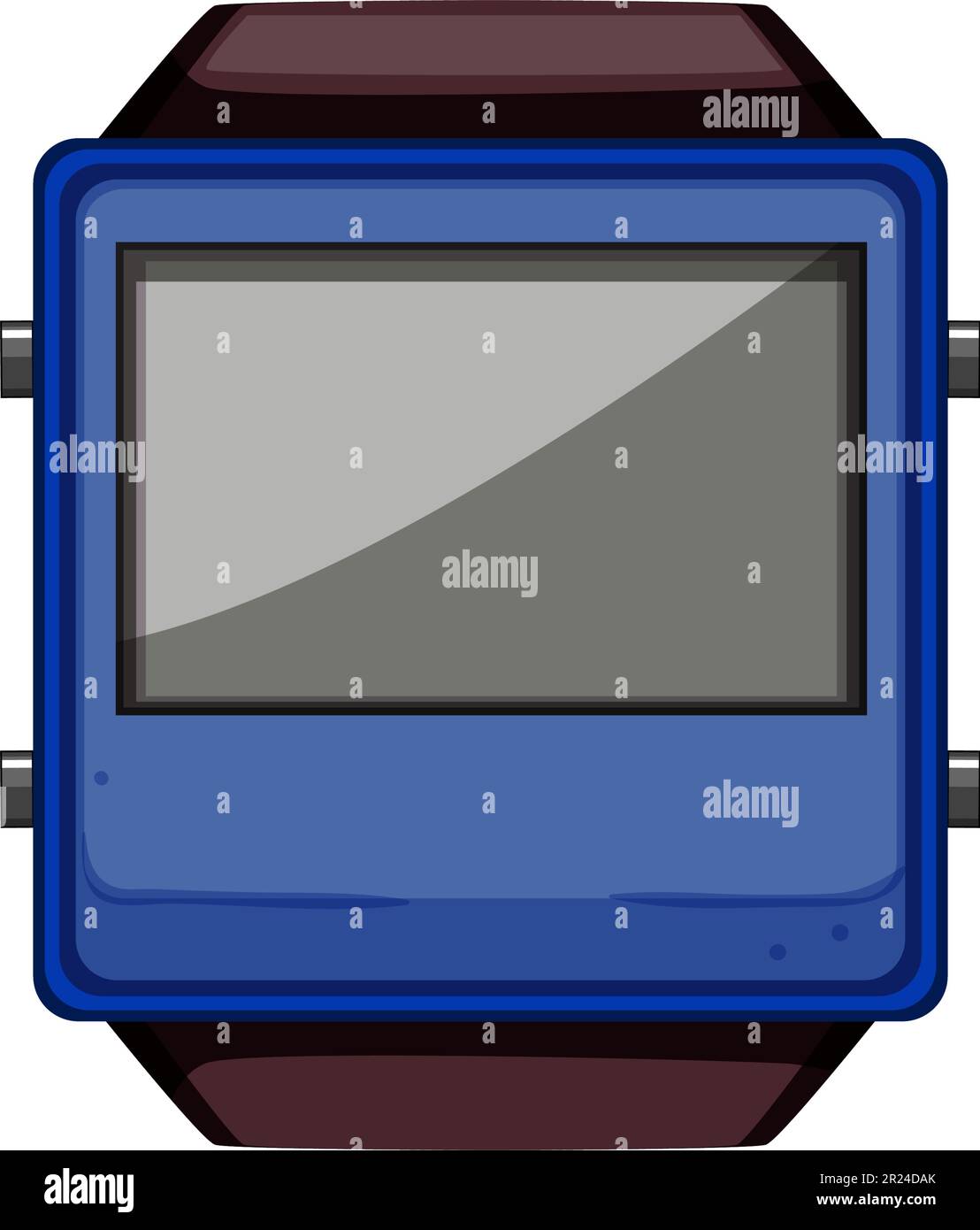 medical heart rate monitor cartoon vector illustration Stock Vector ...
