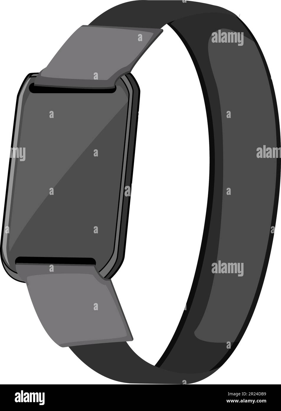 ekg heart rate monitor cartoon vector illustration Stock Vector Image ...