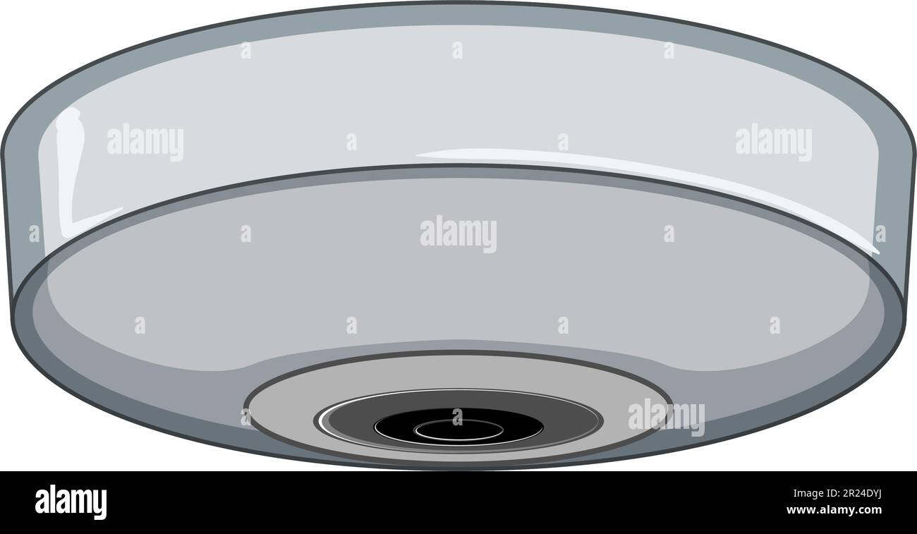 protection ip camera cartoon vector illustration Stock Vector Image ...